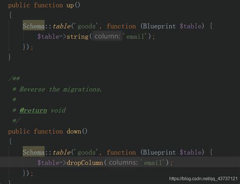 Laravel框架利用迁移文件对数据库的操作laravel Migrations 生成的数据表指定为innodb Csdn博客