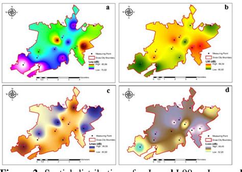 Figure 2 From Evaluation Of Noise Pollution Level From Traffic For Sivas City Using Gis Based