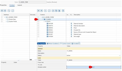 Sap Adobe Forms Table Object Logali Group