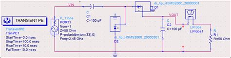 Single Stage Voltage Double Rf Energy Harvesting Circuit In The Download Scientific Diagram