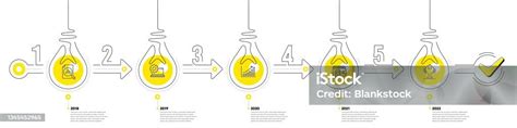 비즈니스 인포그래픽 5단계 타임라인 연구 데이터 분석 머니 적립 및 우승자 아이콘을 사용하여 워크플로우 프로세스를 수행합니다 벡터 그래프에 대한 스톡 벡터 아트 및 기타