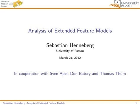 Analysis Of Extended Feature Models In Cooperation With Sven