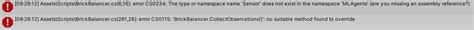 The Type Or Namespace Name Sensor Does Not Exist In The Namespace