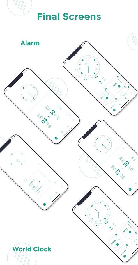 App Redesign UI UX CLOCK APP On Behance App Redesign UI UX CLOCK APP On Behance