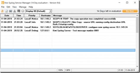 SolarWinds Kiwi Syslog Server A Versatile Syslog Solution Sysops