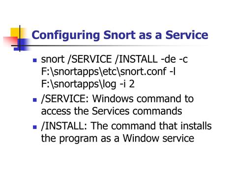 Ppt Installation Of Snort Apache Php Mysql And Snortreport Powerpoint Presentation Id837696