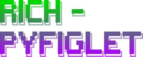 Rich Pyfiglet · Pypi