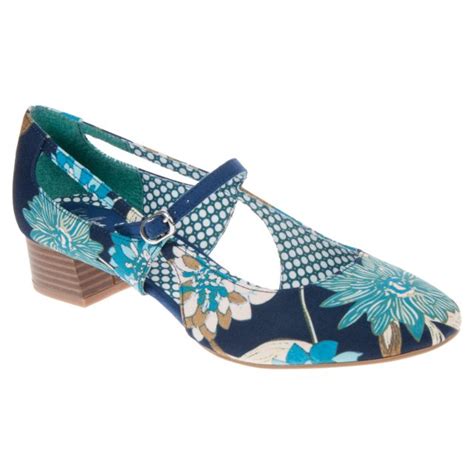 Ruby Shoo Iris Blue 09284 Everyday Shoes Humphries Shoes