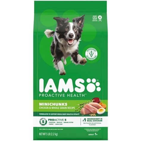 Iams Proactive Health Adult Minichunks Chicken And Whole Grain Recipe Dry
