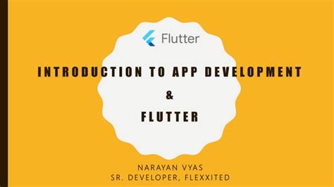 Flutter Workshop Ppt