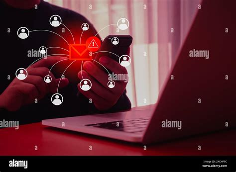 Sms Spam And Fake Text Message Phishing From Scammer Concept Sms