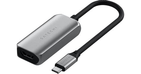 Satechi USB C Male To HDMI Female Adapter ST AC8KHM B H Photo