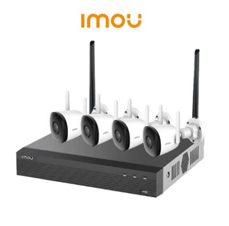 Imou Kit 4bullet 2c Nvr8ch Wi Fi Set ชุดกล้องวงจรปิด 4 ตัว พร้อม