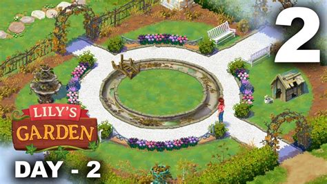 Lilys Garden Gameplay Walkthrough Part 2 Day 2 Ios Android Youtube