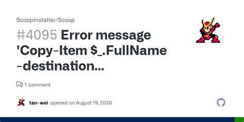 Error Message Copy Item Fullname Destination Envwindirfonts Is Shown When Update A