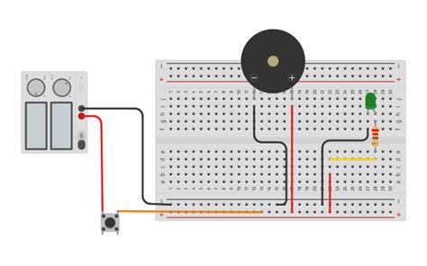Circuit Design Buzz Wire Game Tinkercad