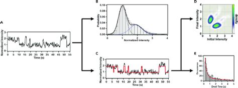 Single Molecule Fluorescence Data Processing Workflow A A