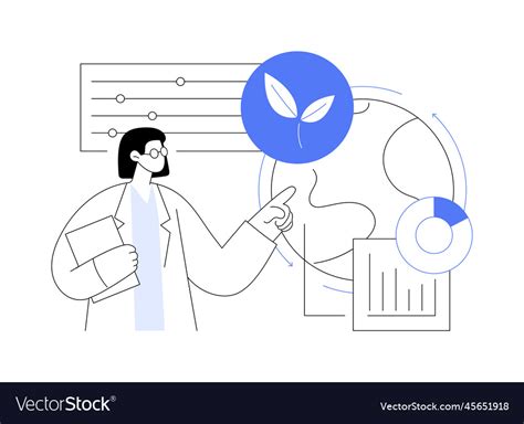 Environment Data Analytics Abstract Concept Vector Image