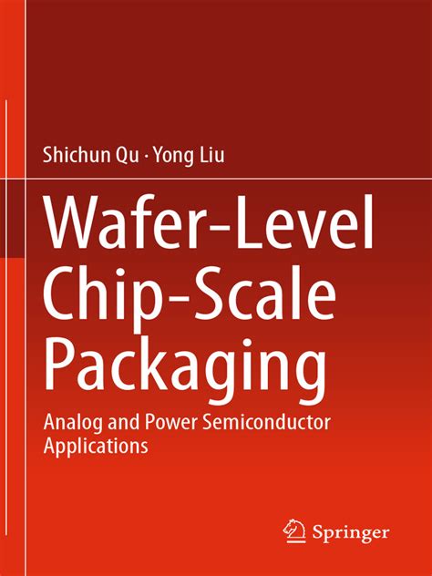 Wafer Level Chip Scale Packaging Analog And Power Semiconductor
