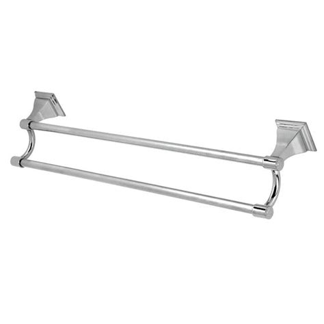 Kingston Brass Monarch 24 Inch Dual Towel Bar With Polished Chrome