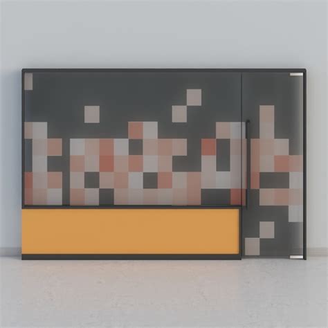 Pixel Art Low Poly 3d Model Retro Futuristic Design