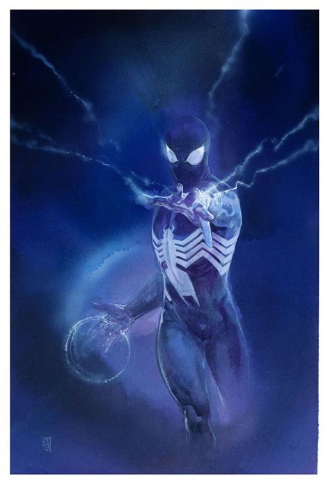 Venom X Spidey Comic Art By Gabrieledellotto Artofit
