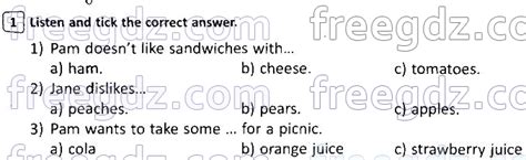 ГДЗ відповіді та розвязання до вправи №v2 Test 5 Tests Англійська мова 6 клас О М