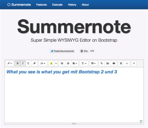 🏆 10 Editores De Texto Wysiwyg Hechos Con Javascript Y Html5