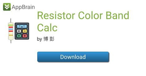 Resistor Color Band Calc For Iphone Free App Download
