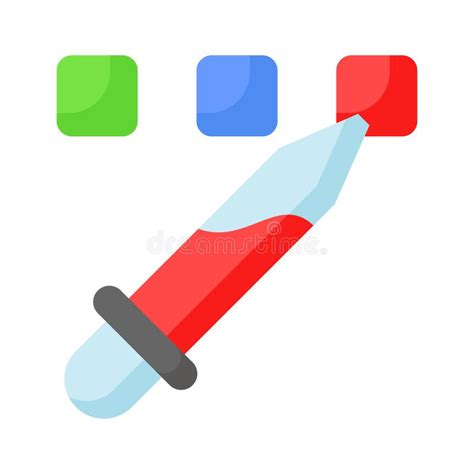Customizable Icon Of Eyedropper In Modern Style Color Picker Vector