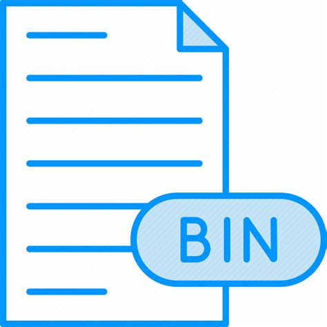 Generic Binary File Icon Download On Iconfinder