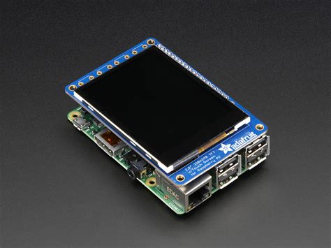 Adafruit PiTFT Plus X TFT Capacitive Touchscreen Melopero Electronics