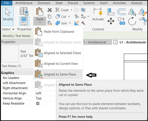 Annotations Like Text Are Missing When Creating Revit Callout Views