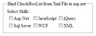 How To Create Read Sort Xml File And Bind To CheckBoxList In Asp Net