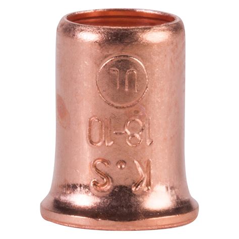 Easy Twist Copper Crimp Sleeve Wire Connector 18 10 Awg Wire Range