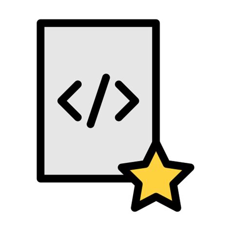 Programming Vector Stall Lineal Color Icon