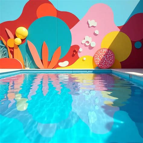 35 Unique Wall Art Ideas For Pool Areas Maggie Meadow Home Decor