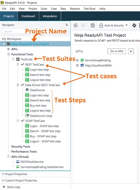 Managing Test Items In Ready API Naukri Code