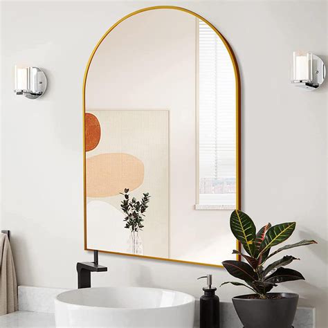 Ebern Designs Metal Rectangular Mirror Wayfair