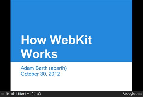 开发者需要了解的WebKit 网站建设 火龙果软件工程