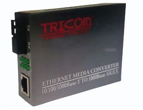 Tricom Fiber Media Converter Single Mode Single Fiber Mbps Km At Piece