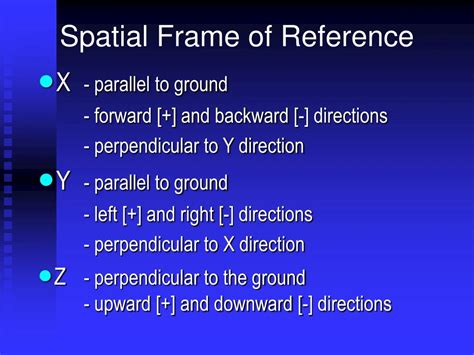 Ppt Spatial Frame Of Reference Powerpoint Presentation Free Download Id9195171