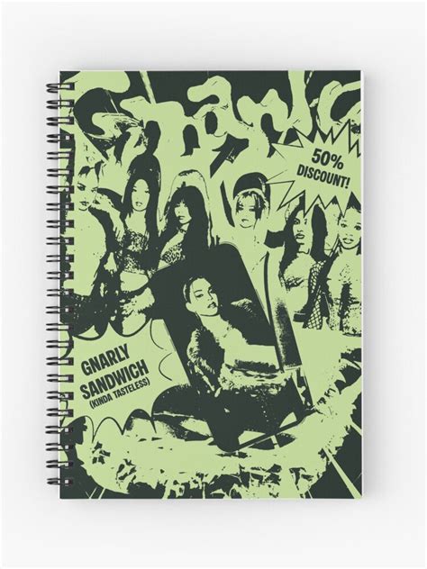 Katseye Gnarly Comic Fanart Notebook Kpop Pakistan Shop
