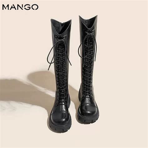 Сапоги MANGO - купить с доставкой по выгодным ценам в интернет-магазине ...