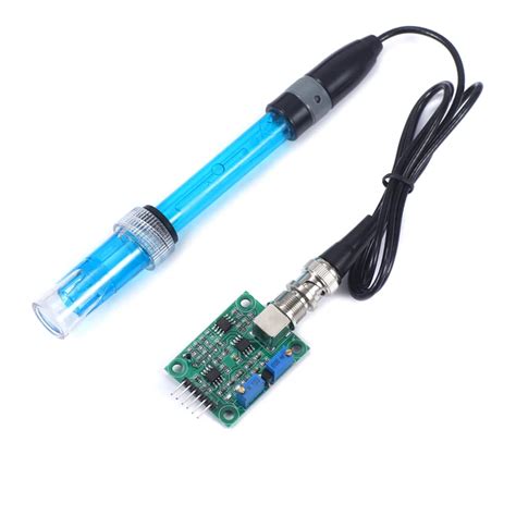 Analog Ph Sensor Meter Kit Ph 4502c Liquid Ph 0 14 Value Detection