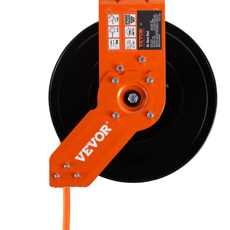 Vevor Air Hose Reel Auto Rewind 38 In X 50 Ft 300 Psi