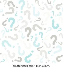 Quiz Seamless Pattern Question Marks Doubt Stock Vector Royalty Free Shutterstock