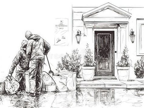 Funny Sketch A Whimsical Representation Showcasing Humorous Elements And Cartoons Stock Image