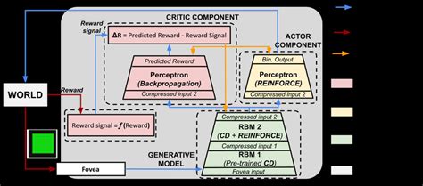 A Computational Schema Of The Model Components And Their Training