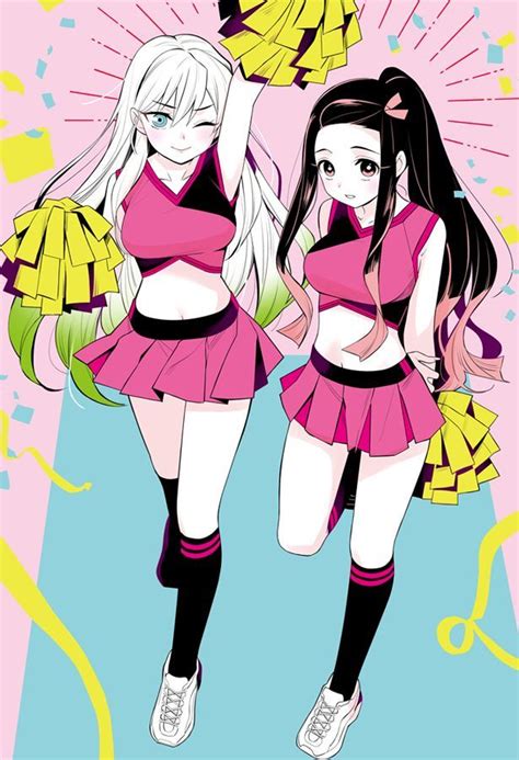 Daki And Nezuko Dibujos De Animación Dibujos Kawaii Artesanías De Anime